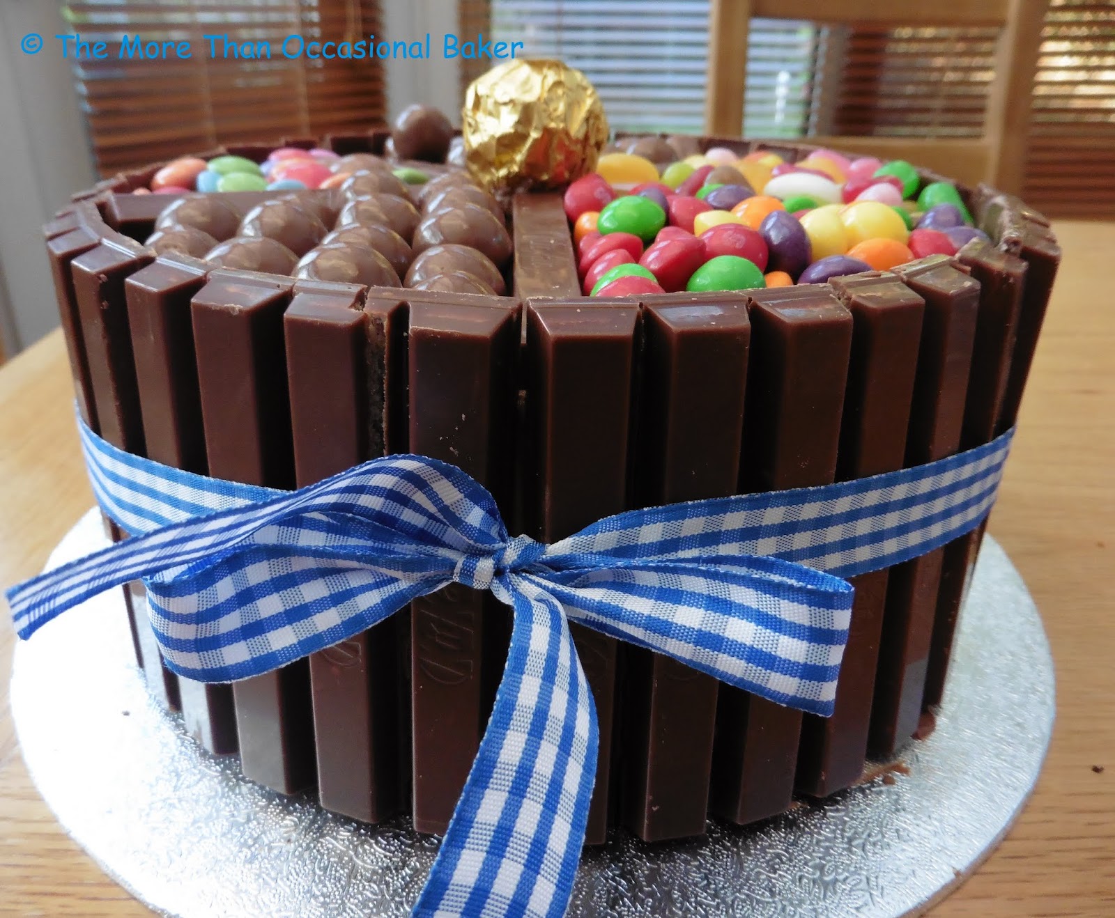 The more than occasional baker: Chocolate Sweet Shop Cake