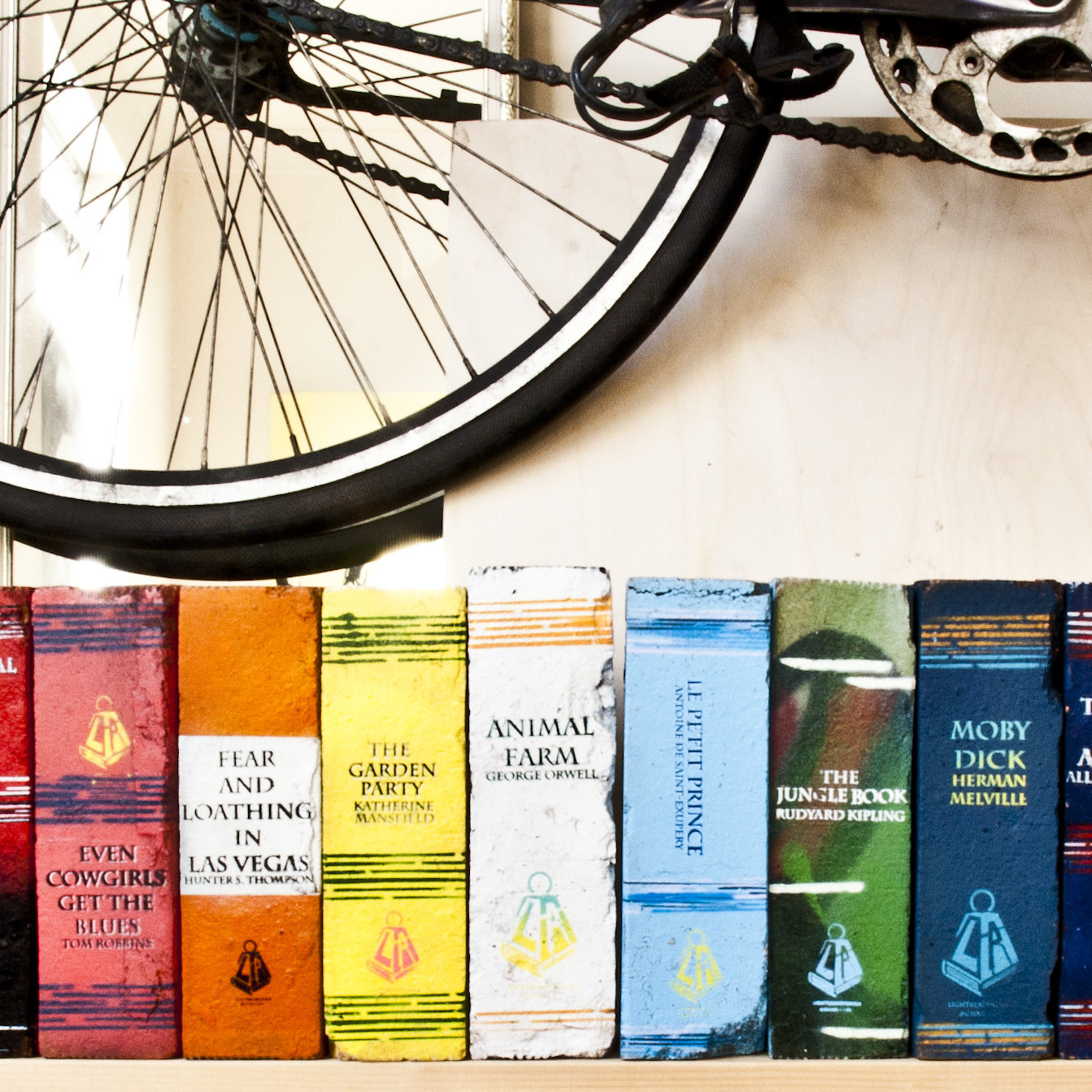 Must Make: Painted Brick Books | Brooklyn Limestone