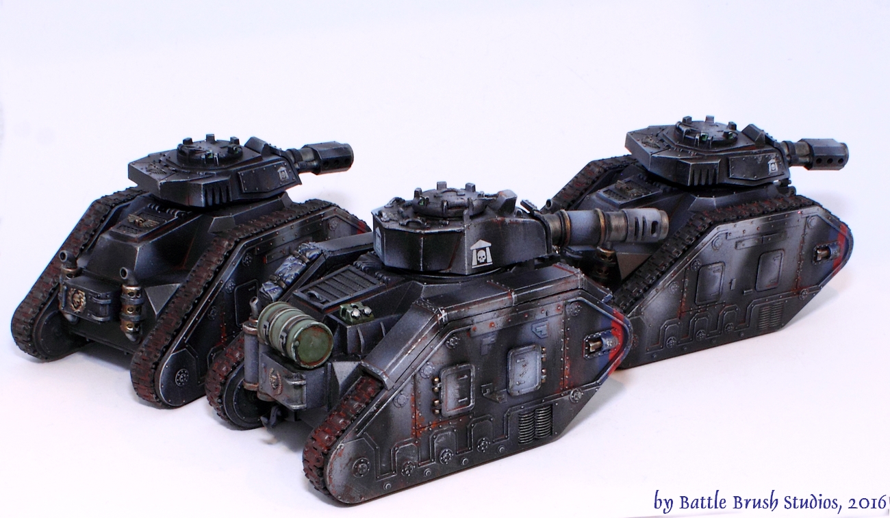 Battle Brush Studios: Showcase: Leman Russ Battle Tanks