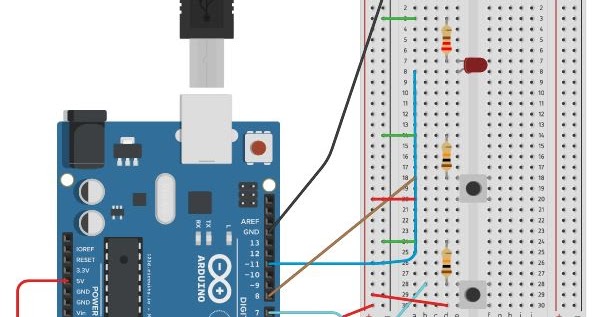 Arduino: 12. Acesso a componentes de arrays com botões