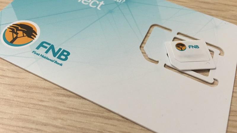 FNB announced 100,000 active SIMs on its mobile network service.