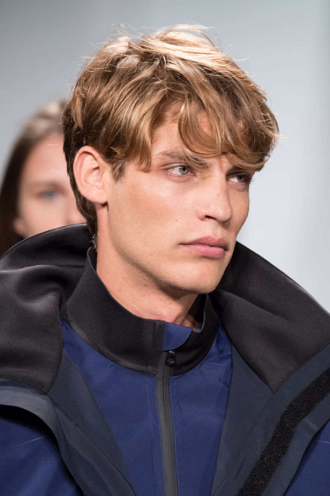 Male Model Otaku: Baptiste Radufe: Spring/Summer 2015 Runway【NY】