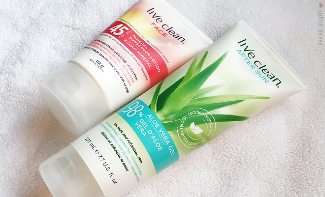REVIEW + GIVEAWAY: Live Clean Sun Protection & After Care - Prairie Beauty