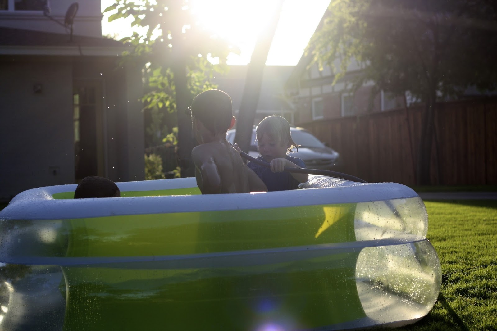 my life in a house full of boys: We Got a Pool!!