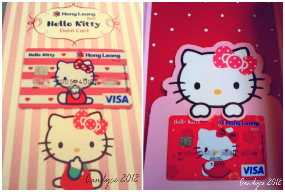 ♥candyce's Blog♥ : Hello Kitty Debit Card （照片日记）
