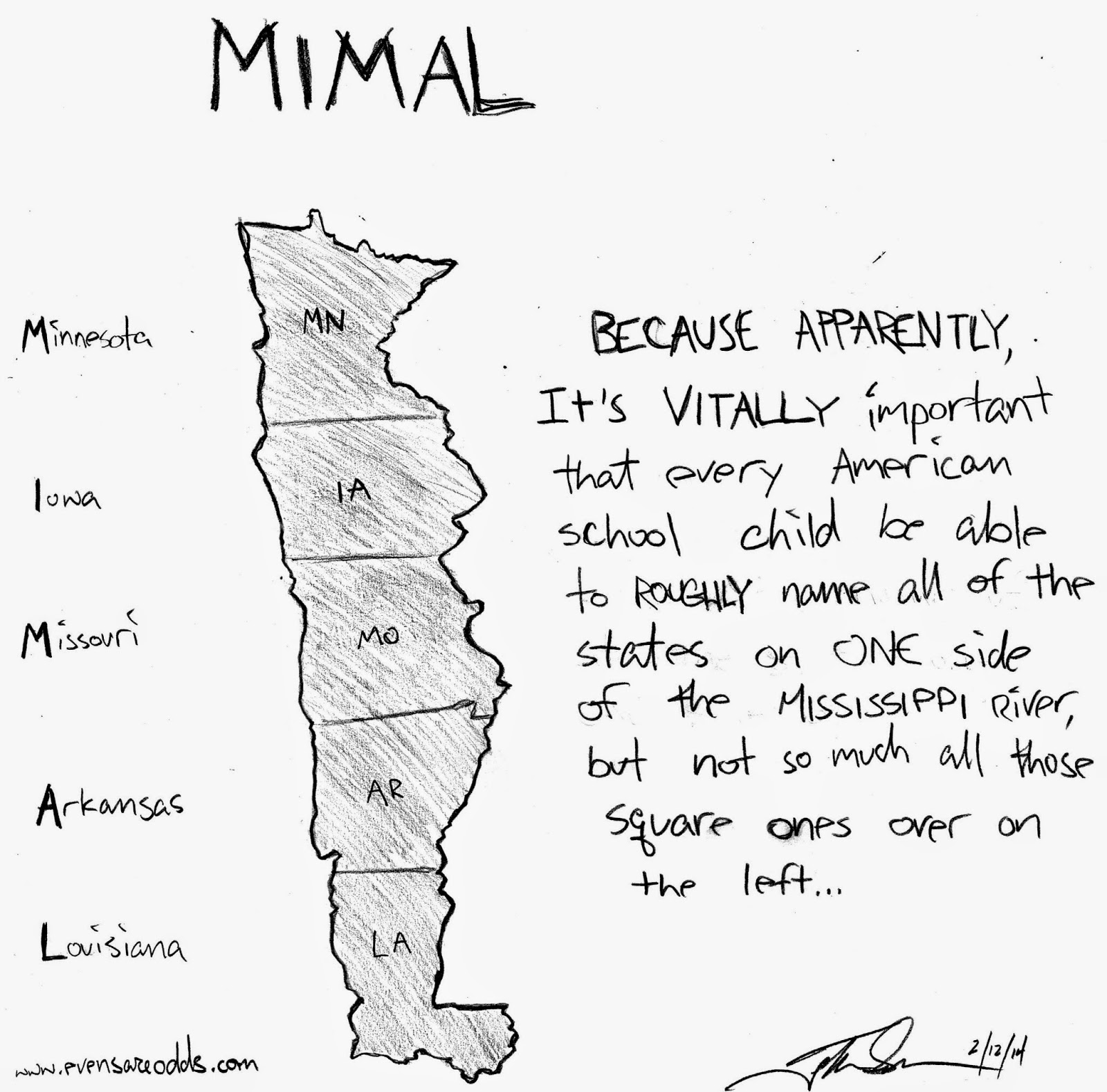 Evens are Odds: December 2014