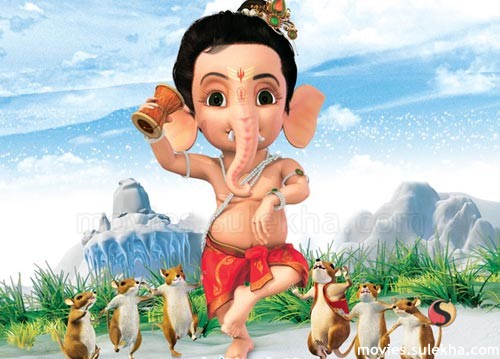 Ciberestética: Bal Ganesh: animación digital de India