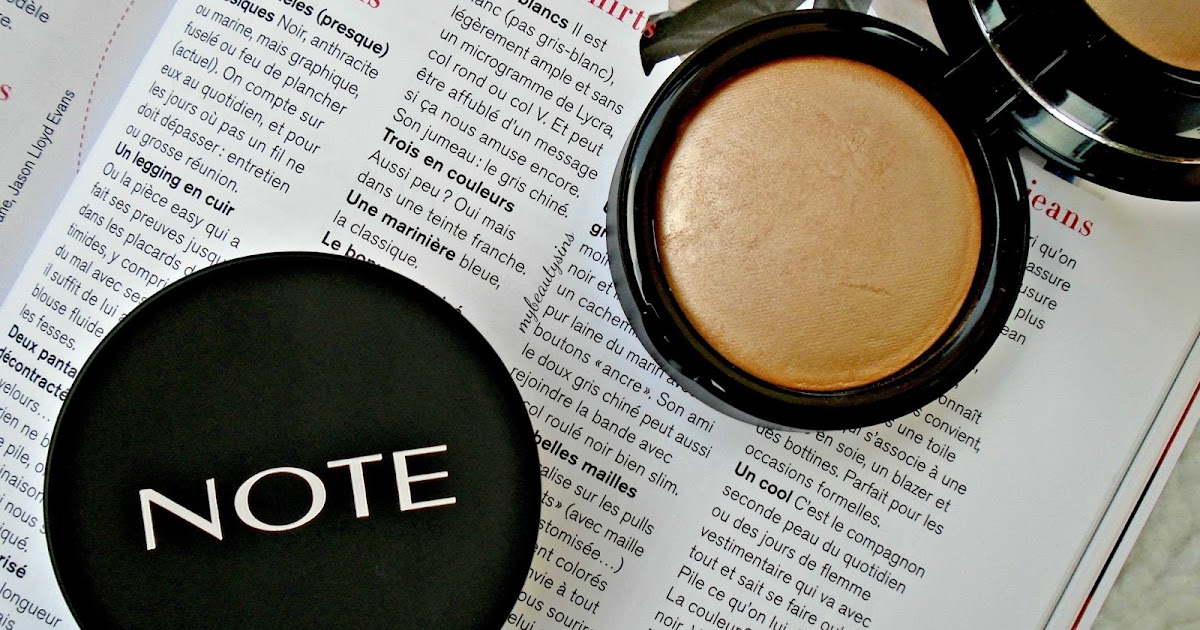 My Beauty Sins: Note Cosmetics - Terracotta Powder Review
