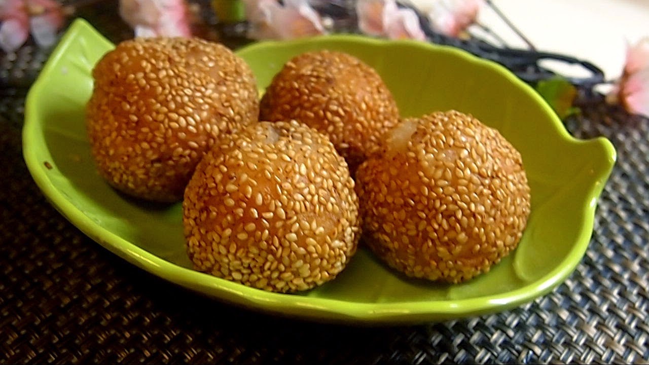 LUWEEH KITCHEN : Sesame Seeds Ball (Pinoy Butse)
