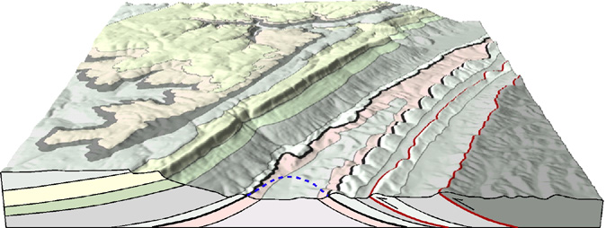 Bentangalam Struktural (Struktural Landforms) - Geograph88