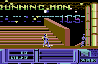 VGJUNK: THE RUNNING MAN (COMMODORE 64)