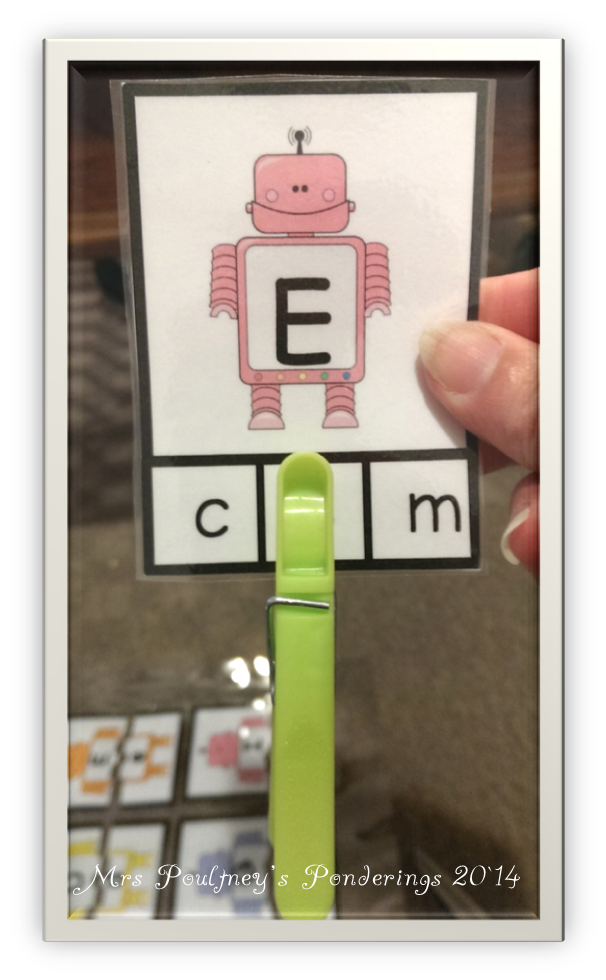 Classroom Ponderings: Alphabet Robots