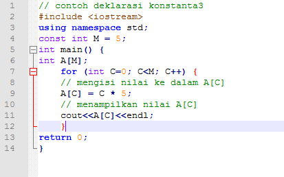 Welcome to my blog: Konstanta dan Operator