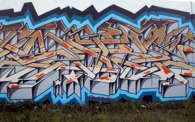 3D graffiti alphabet letters | Digital Graffiti