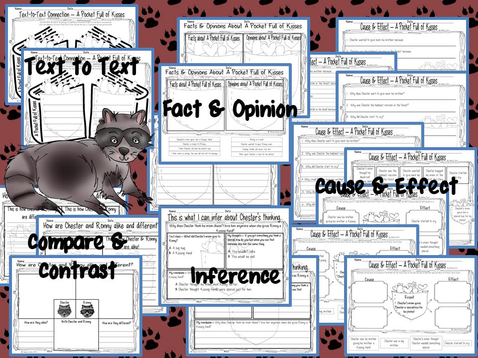 A Pocket Full of Kisses by Audrey Penn - Teaching Ideas | The Picture ...