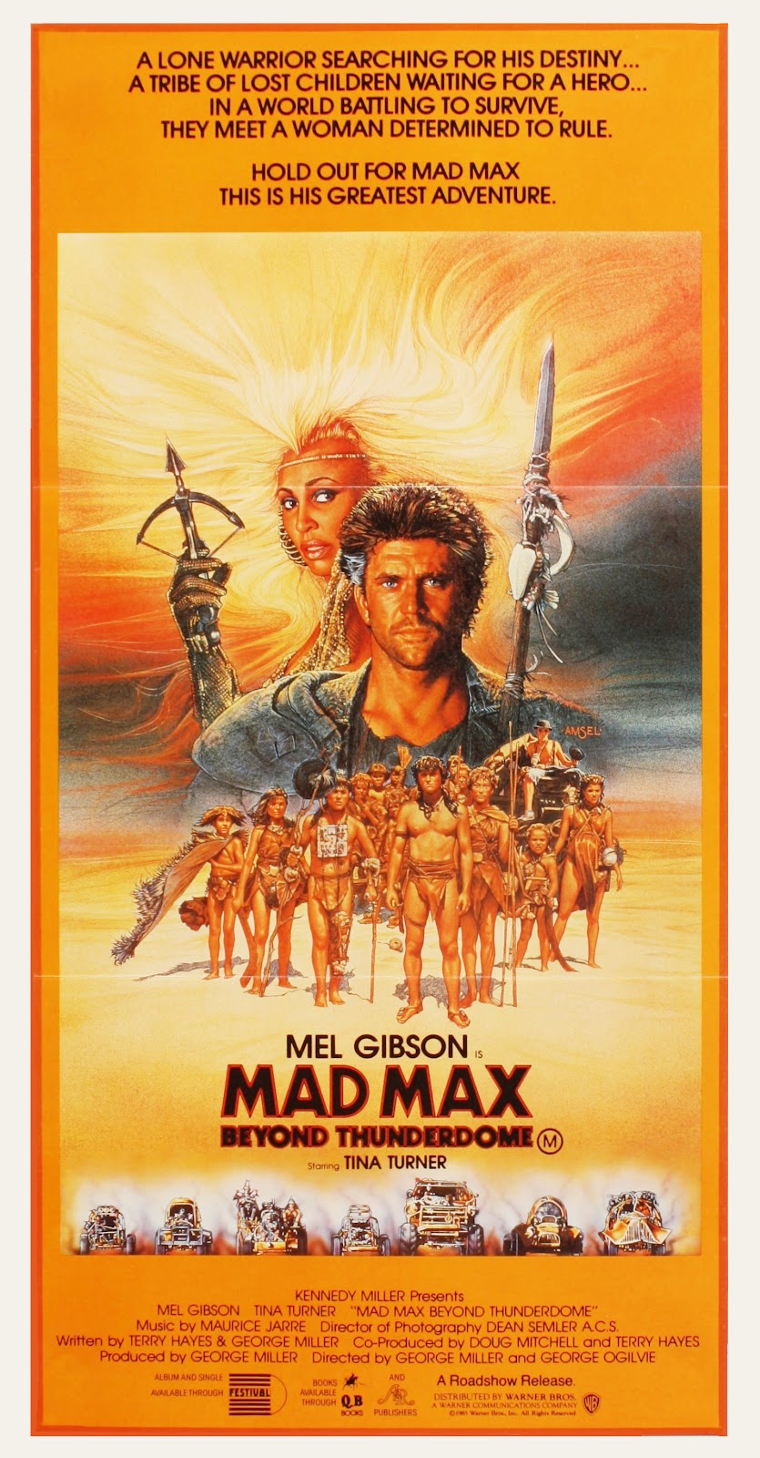 The Geeky Nerfherder: Movie Poster Art: Mad Max Trilogy (1979-1985)