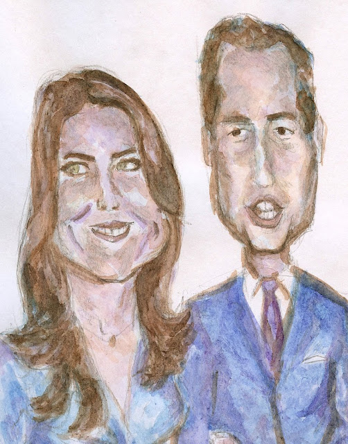 RevTraveler: funny caricature william & kate