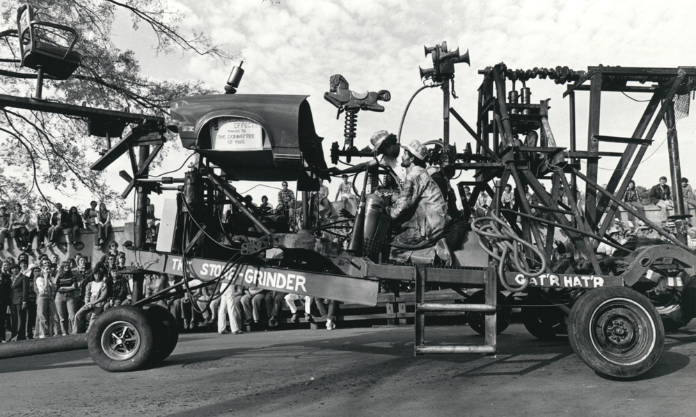Just A Car Guy: the contraption parade is part of the Georgia Tech ...