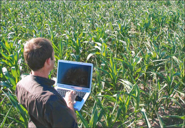 Informática aplicad a la agricultura: Agromática y agrónica