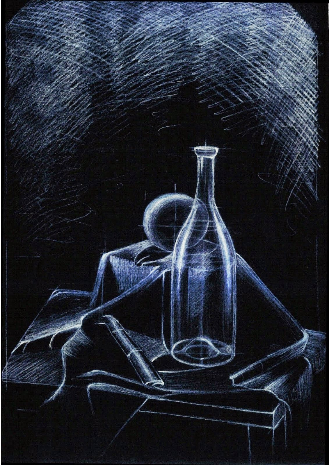 Manchester School of Architecture Portfolio: Black still life