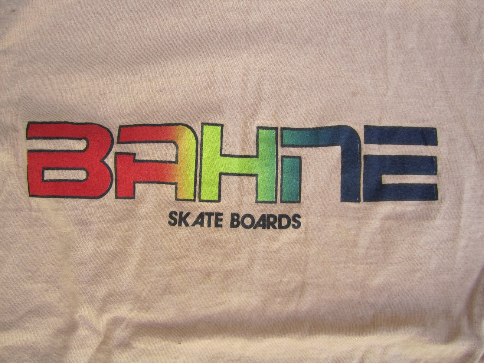 pill stash: NOS BAHNE SKATEBOARD T SHIRT