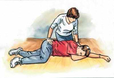 The recovery position for adults and children ~ How to do First Aid