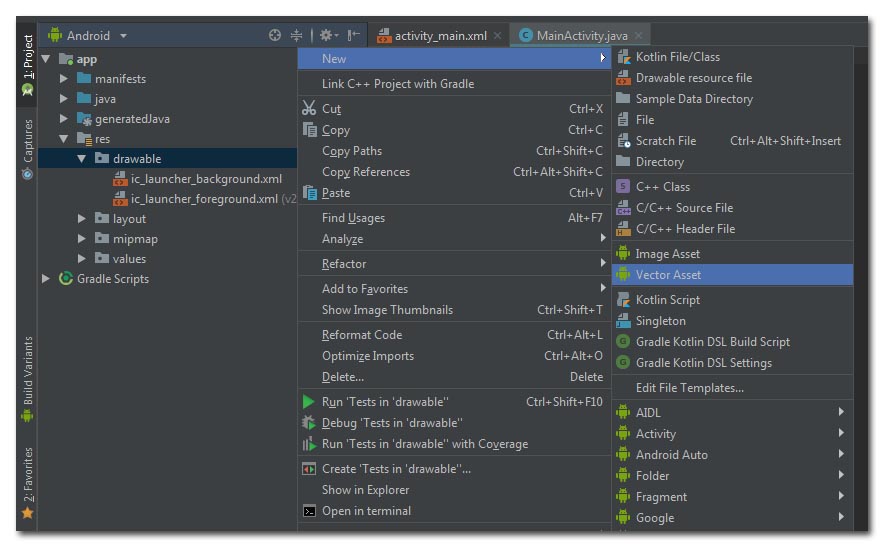 Cara Membuat Menu Atas atau Top Menu Pada Android Studio ~ CODING ...