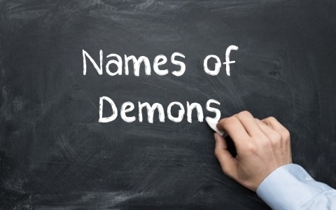 puricare chronicles: NAMES OF DEMONS IN THE BIBLE - I was only able to ...
