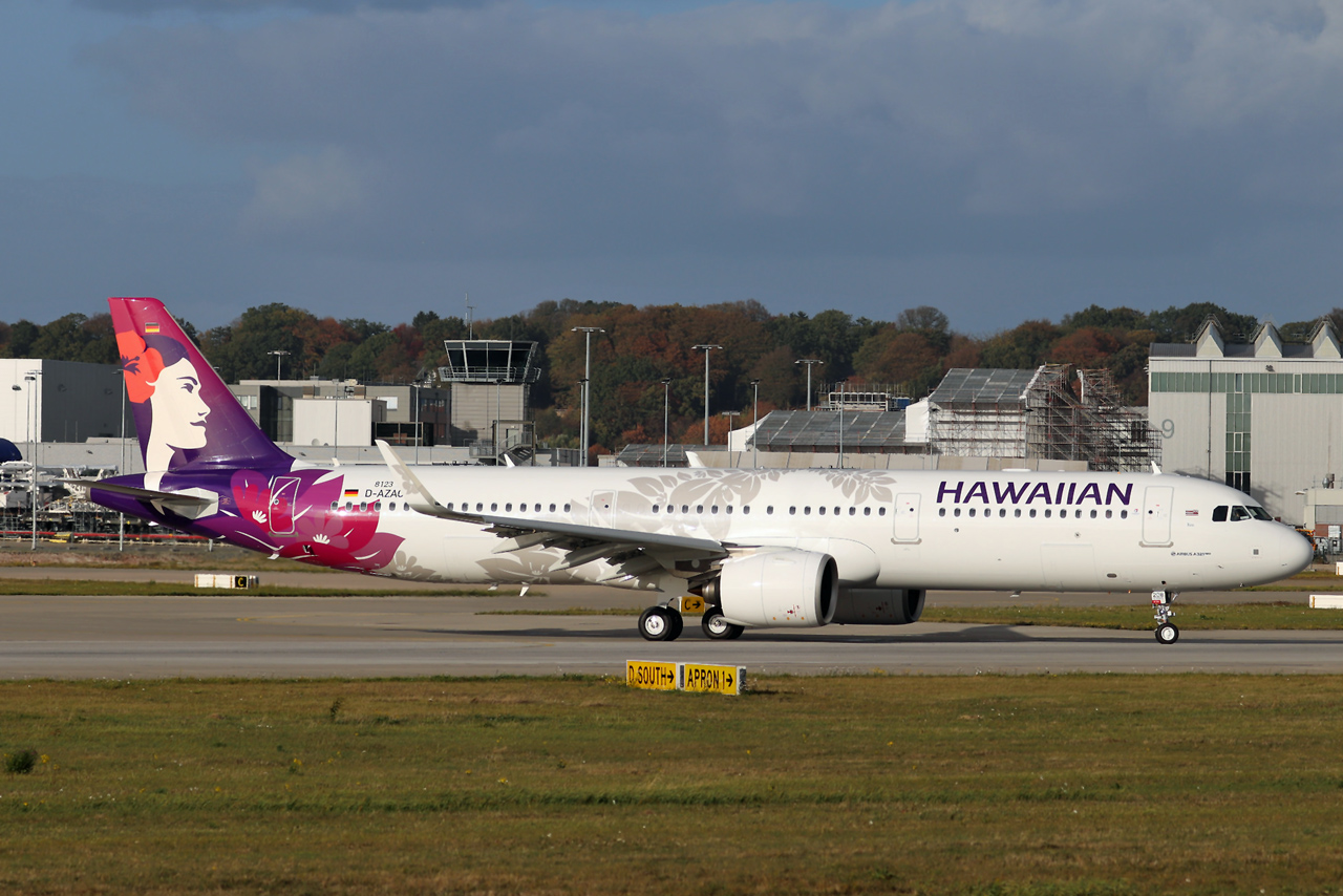 Airbus Hamburg Finkenwerder News: A321-271N, Hawaiian Airlines, N208HA ...