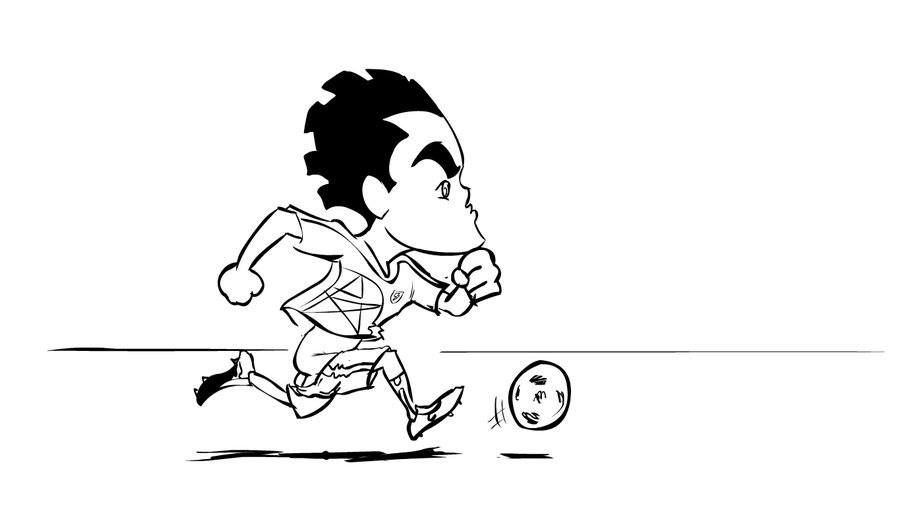 Supa Strikas Coloring Sketch Coloring Page