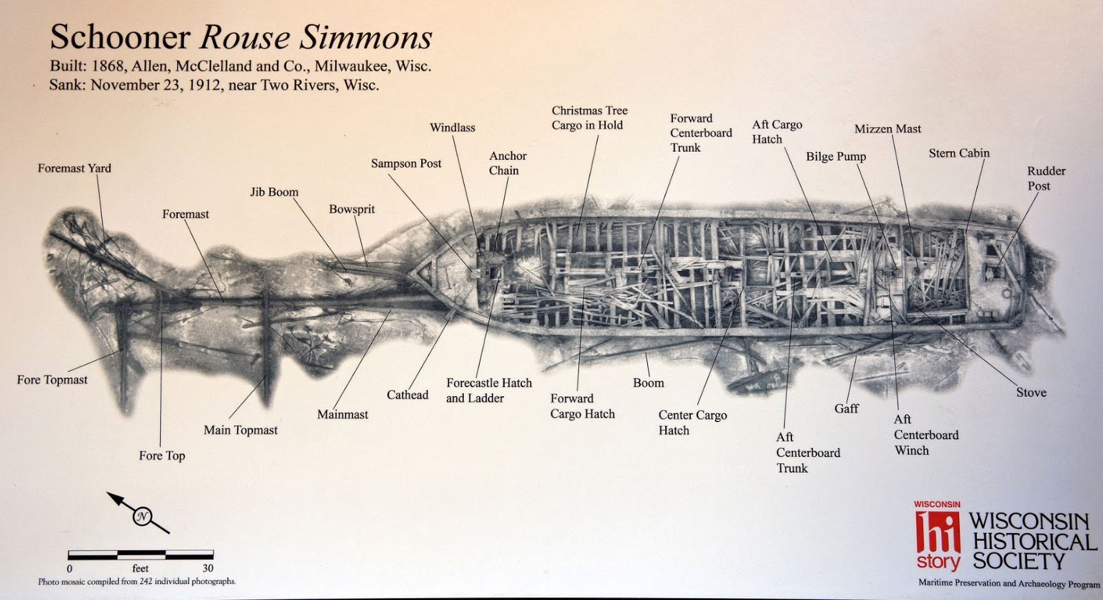 Half Pudding Half Sauce: THE ROUSE SIMMONS: THE "CHRISTMAS TREE SHIP"