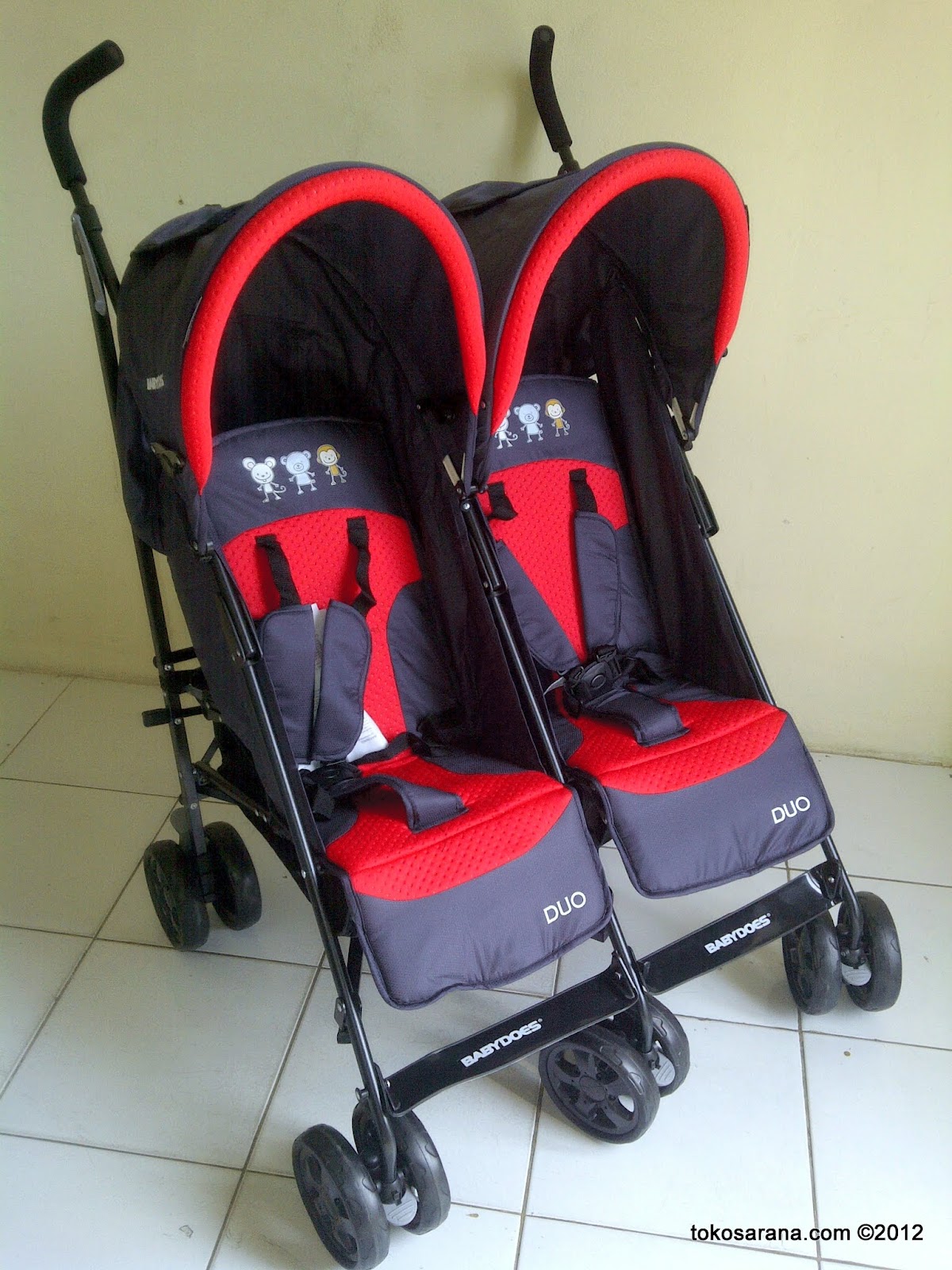 Kereta Bayi BabyDoes CH152 Duo Buggy - 2 Kursi ~ News Untuk Anak Anda