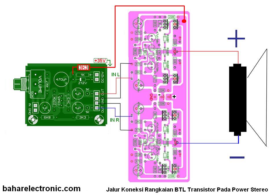SKEMA BTL POWER DGN TRANSISTOR
