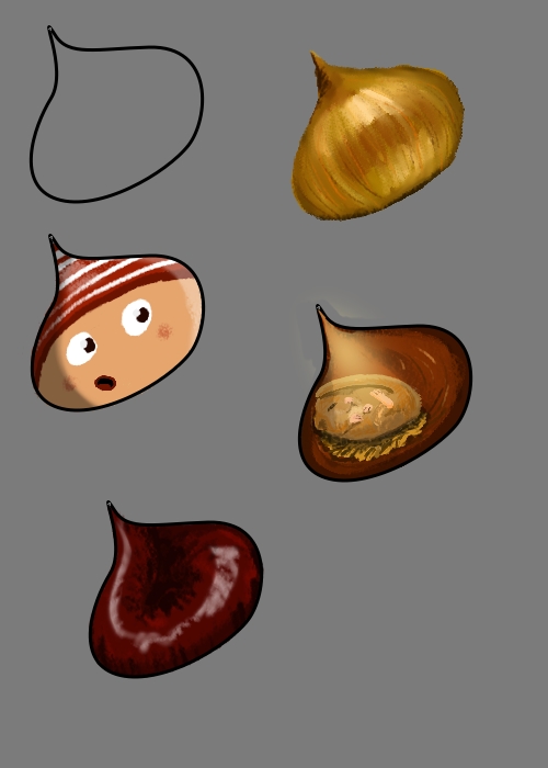 Hi. My name is... and I am a drawaholic.: Week 3: Draw Inside These Shapes