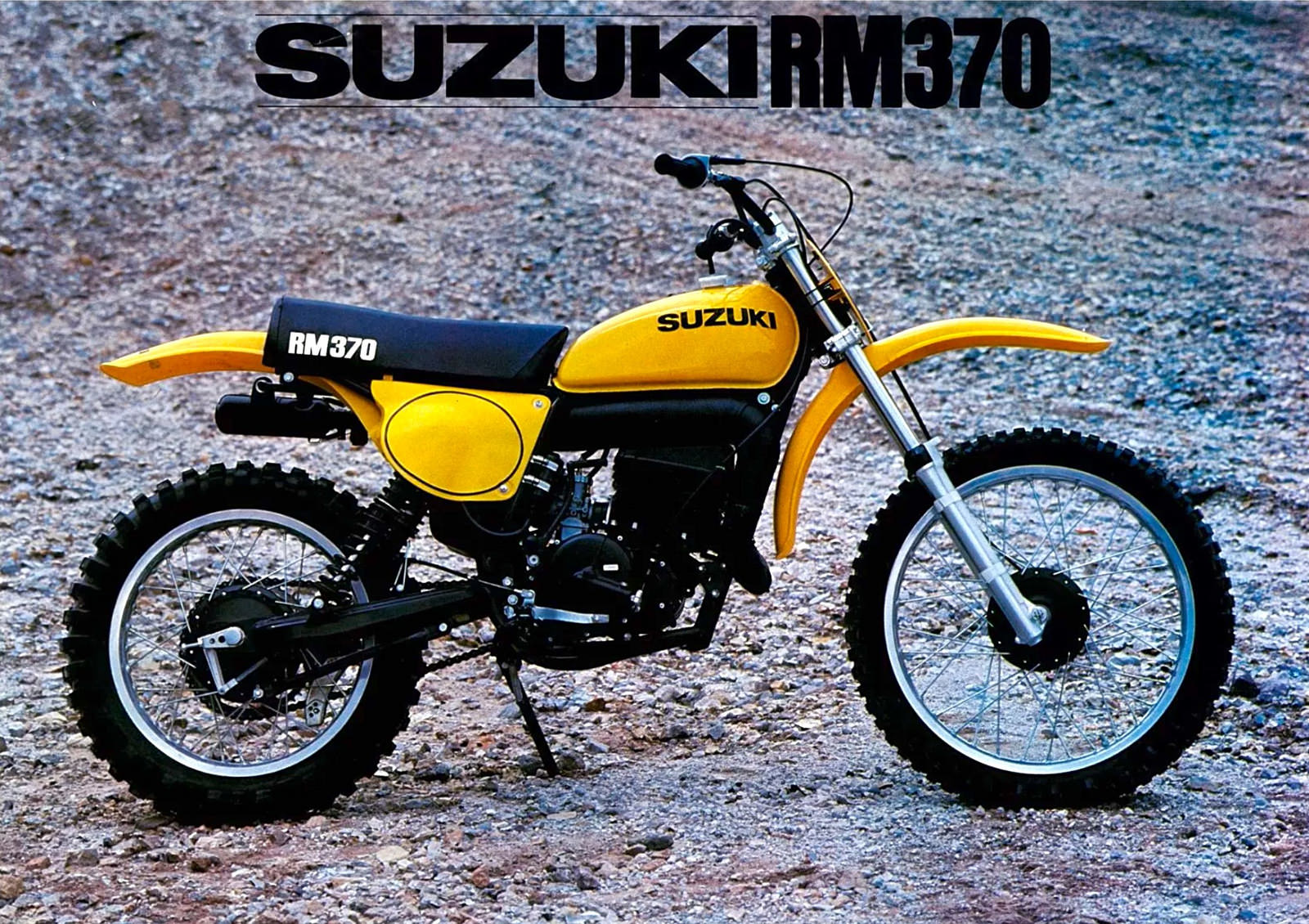 Racing Cafè: Vintage Brochures: Suzuki RM 370 1977 (Usa)