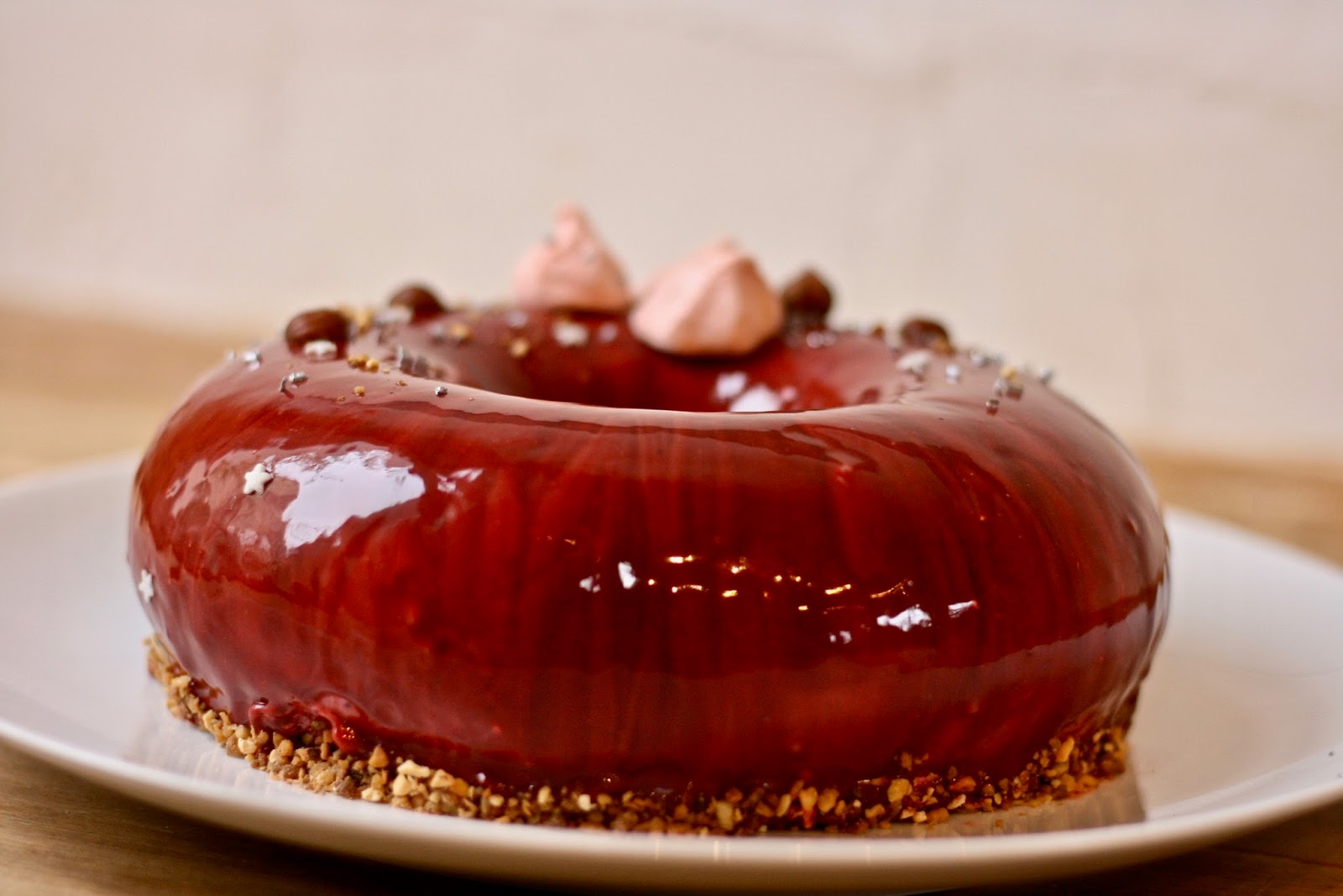 beaux gâteaux: Entremet aux fruits rouges