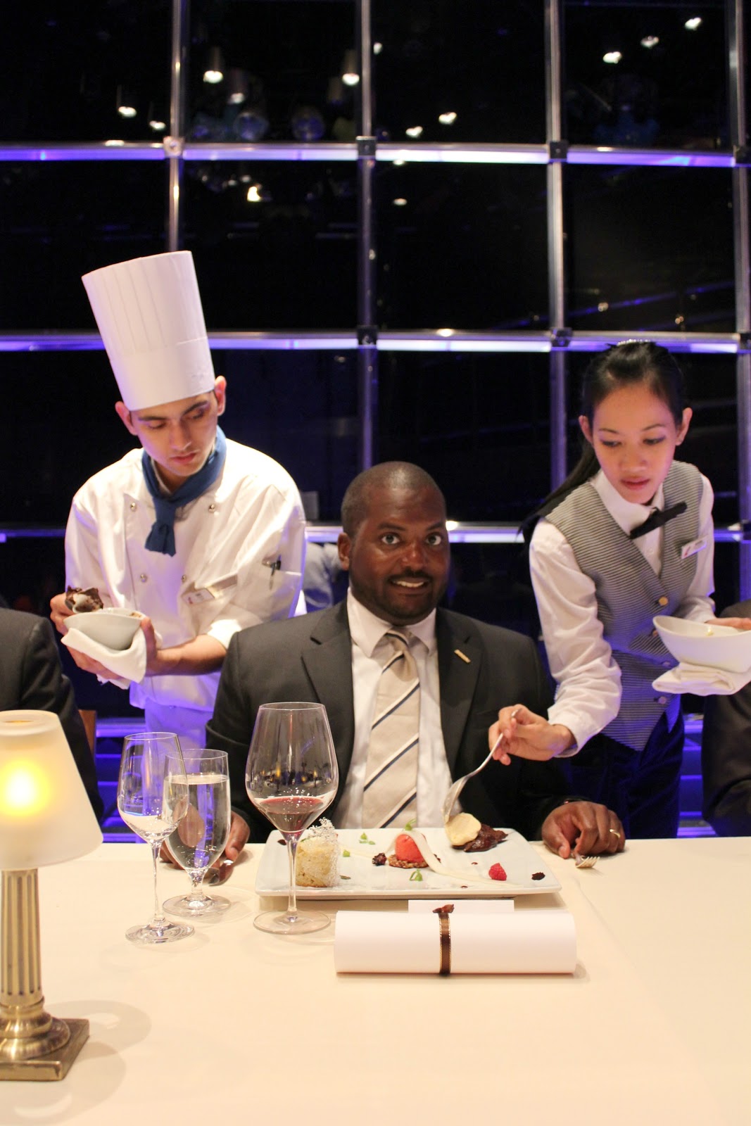 My Life On A Plate: Cruising - The Chef's Table