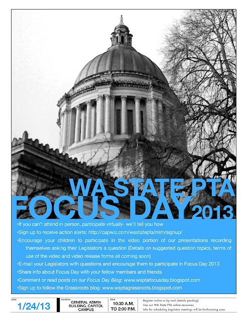 WSPTA Focus Day: Focus Day Flyers