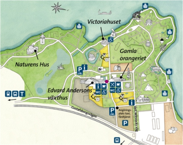 Donna Tukholmassa: Hagaparken ja Hagan linna