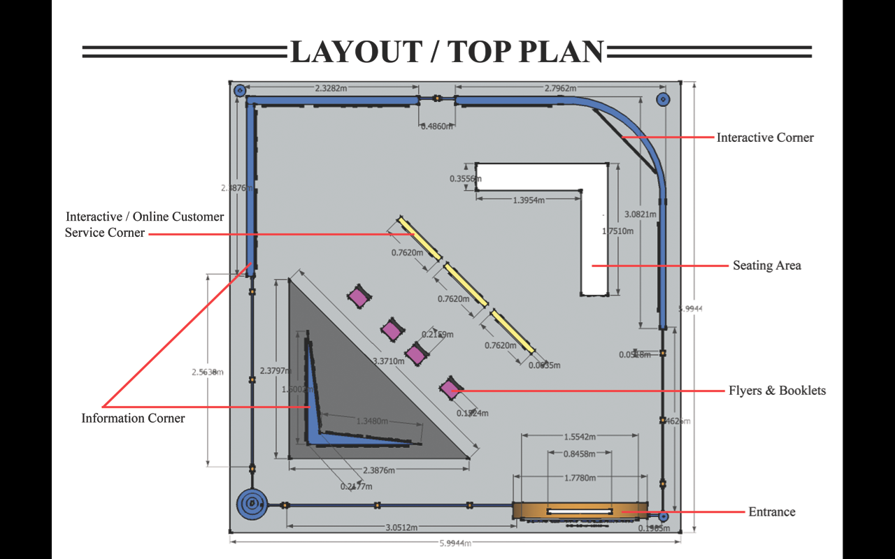 Environmental Design: - Exhibition Booth 1.6