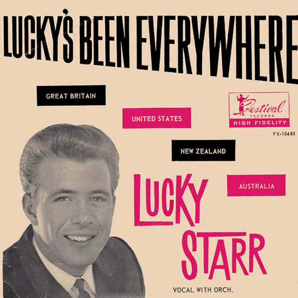 Little Aussie Albums: Lucky Starr - 1962 -Lucky's Been Everywhere