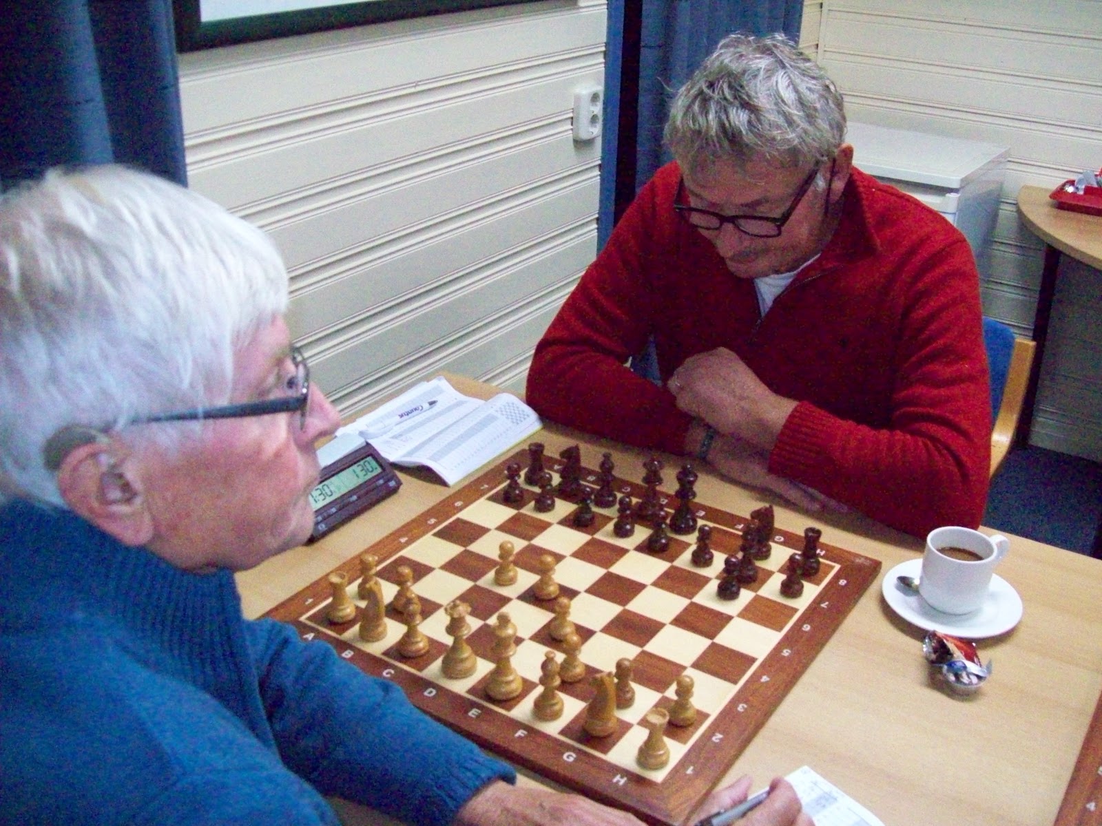 Schaakvereniging Rijs e.o. : Lage opkomst schakers Rijs.