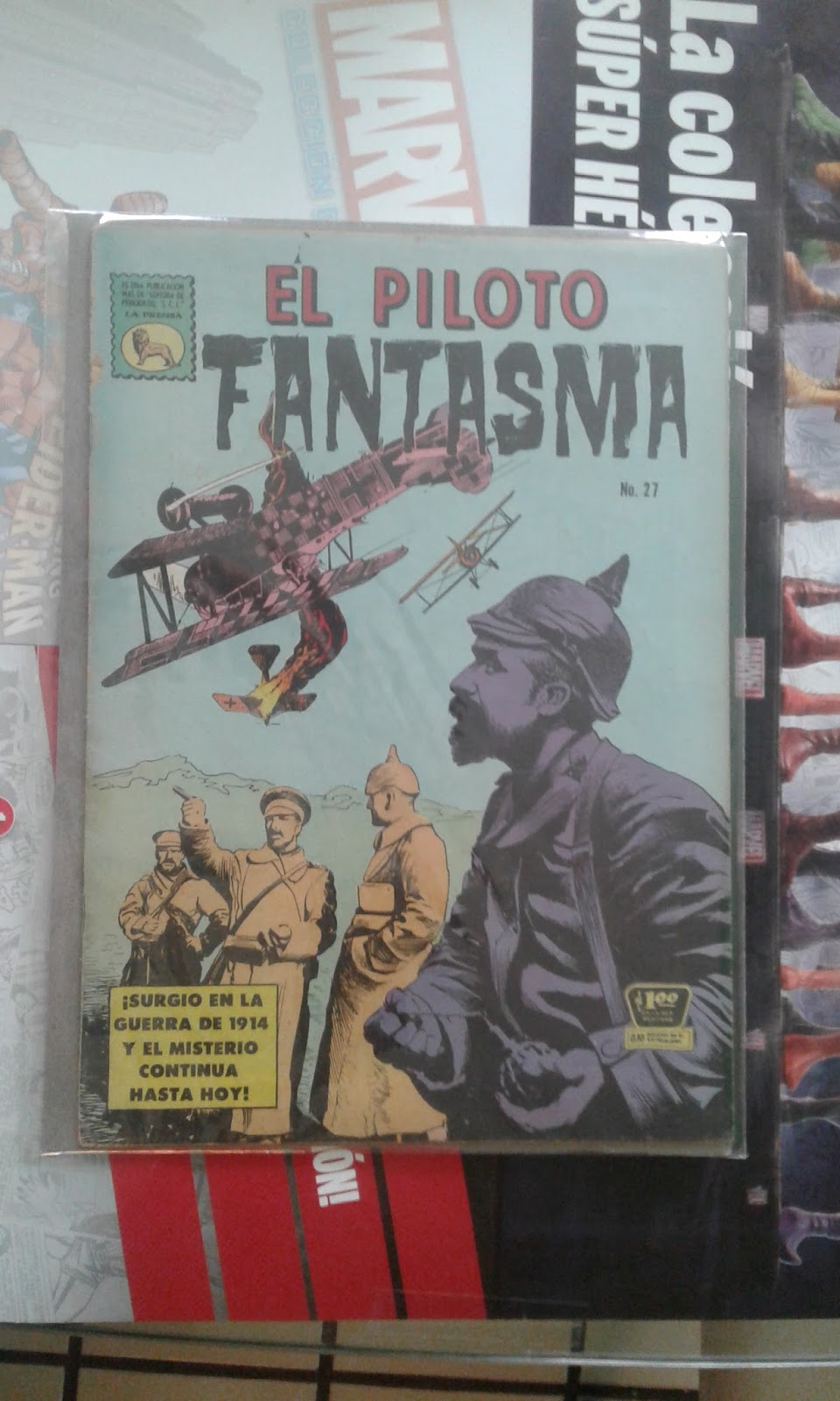 BAZAR DE COMICS EL REMATE : EL PILOTO FANTASMA No. 27 EDITADO POR LA ...