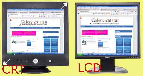 Good Morning Revival: Monitor CRT VS Monitor LCD