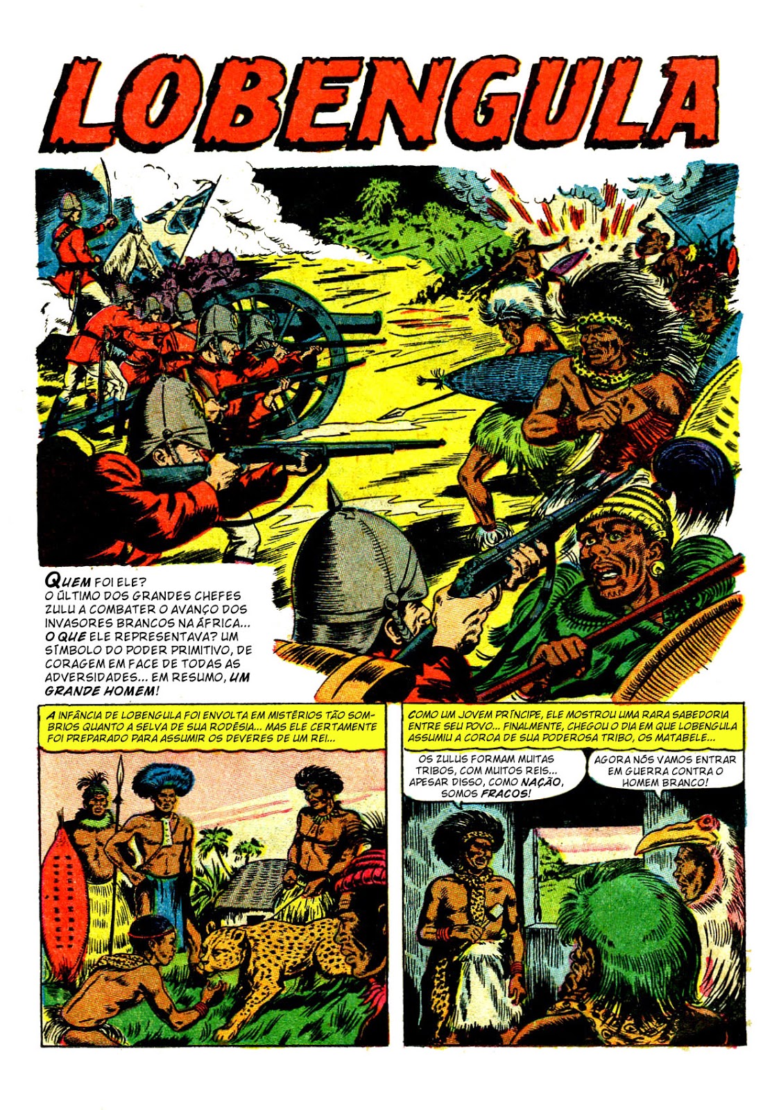 [Toca do Calango]: A história de Lobengula, o último rei Zulu