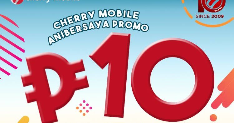Manila Shopper: Cherry Mobile P10 Phone Anniv SALE: Mar 10 2019