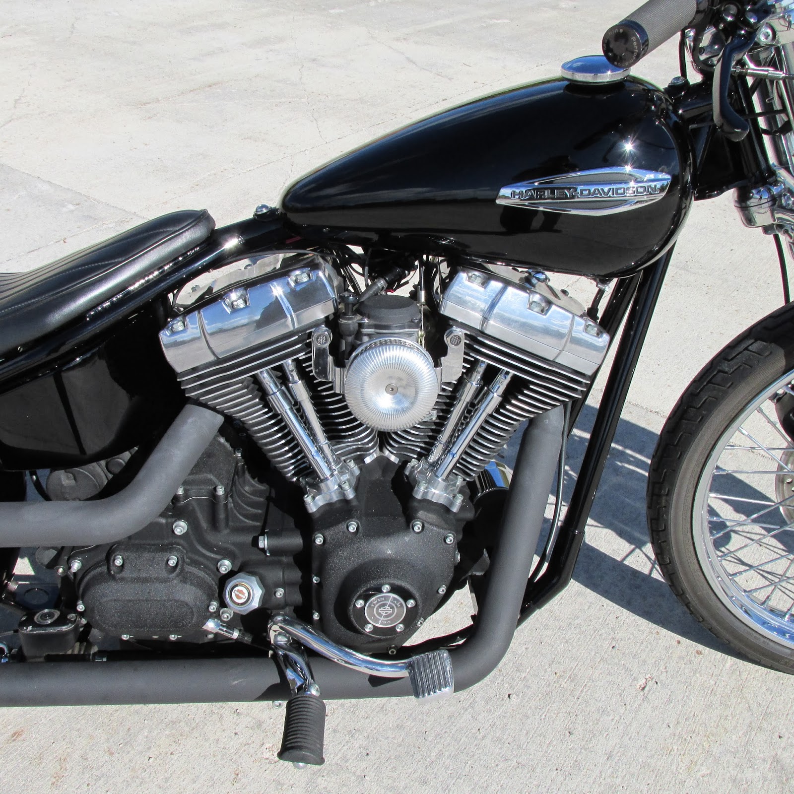 Luke Bruheim: Twin Cam Rigid Dyna Chopper