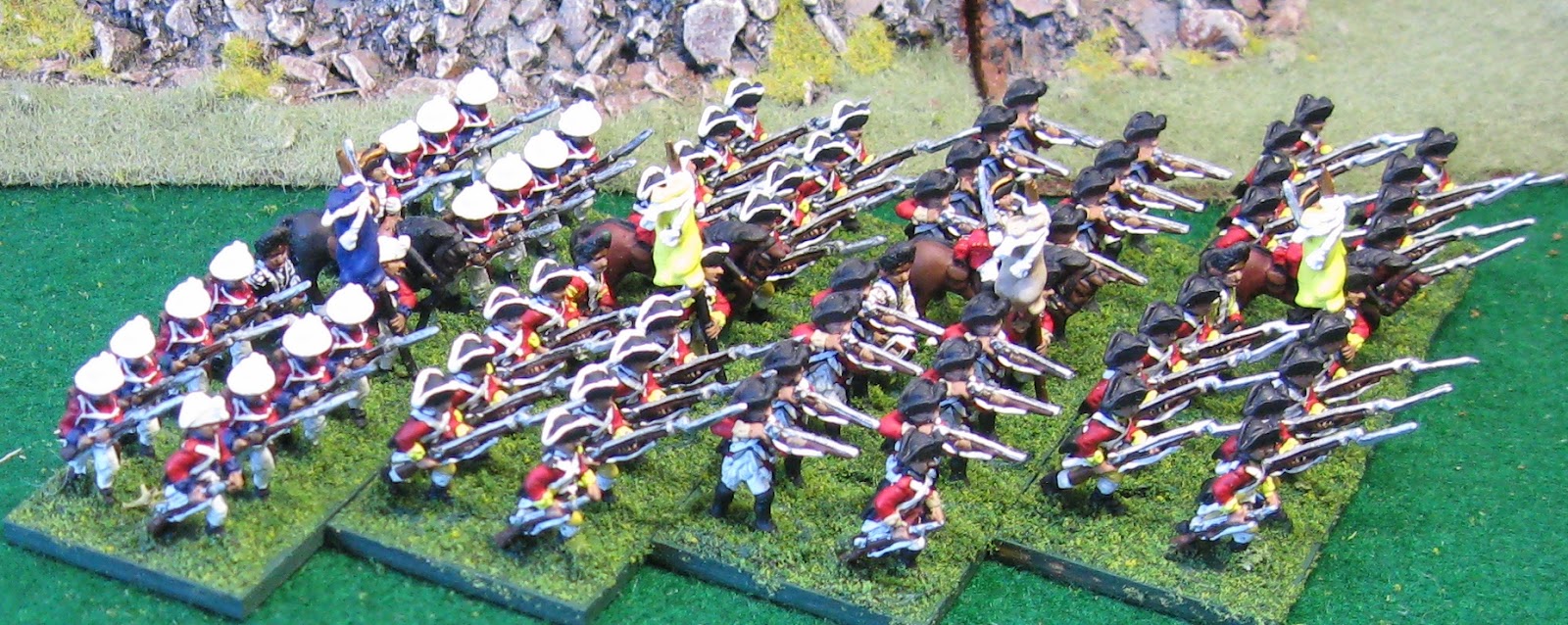 Palouse Wargaming Journal: 15mm AWI British Foot Regiments