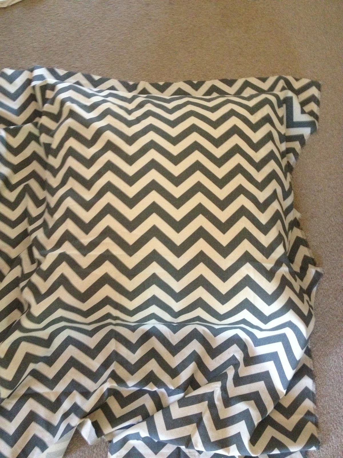 Lauren Kelly Finds: Chevron Rocking Chair Revised