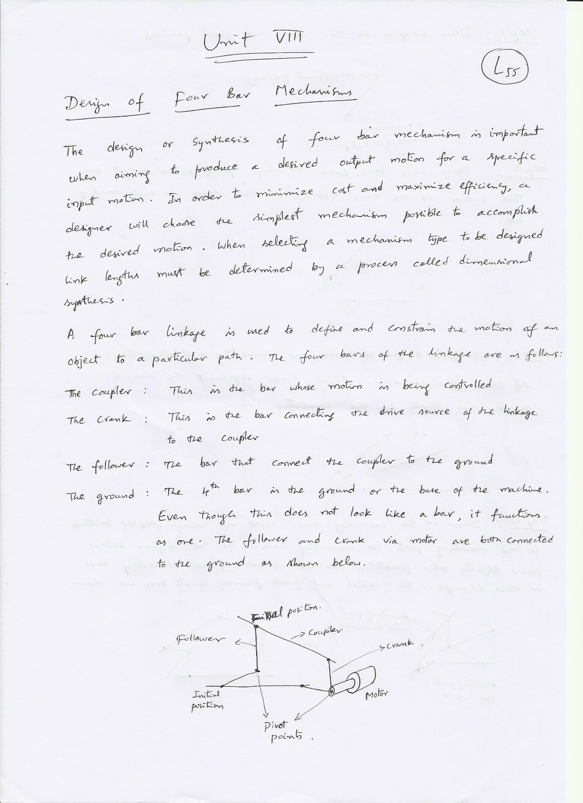 Mechanical Engineering: MECHANISMS AND MECHANICAL DESIGN UNIT 8